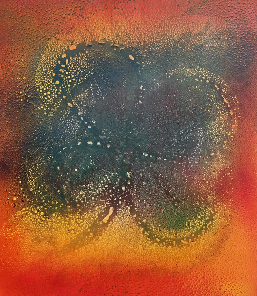 中野渡 尉隆 「Water Droplets #4（赤と四つ葉のクローバー）」 – 3331 ART FAIR 2022